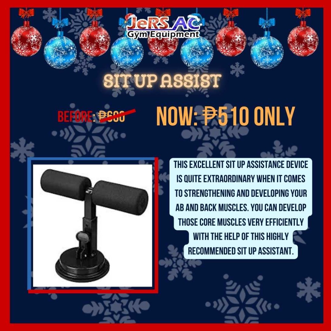 Sit Up Assist, Sports Equipment, Exercise & Fitness, Cardio & Fitness ...