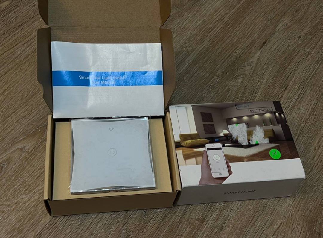 Smart wall light switch, TV & Home Appliances, Other Home Appliances on ...