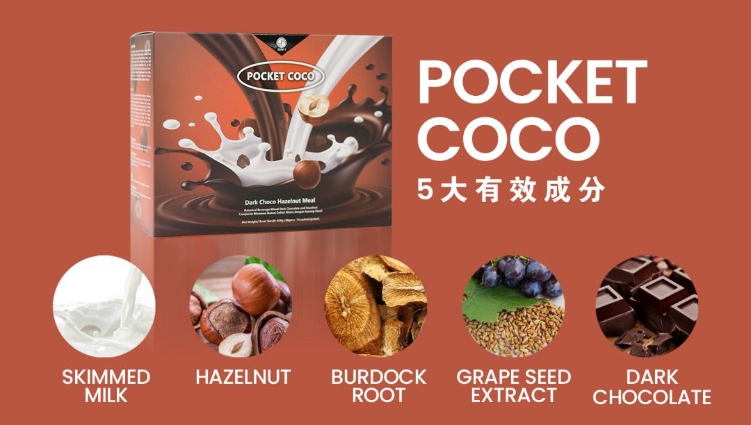 SOM1 PCO瘦身系列 —Pocket Coco, Health & Nutrition, Health Monitors ...