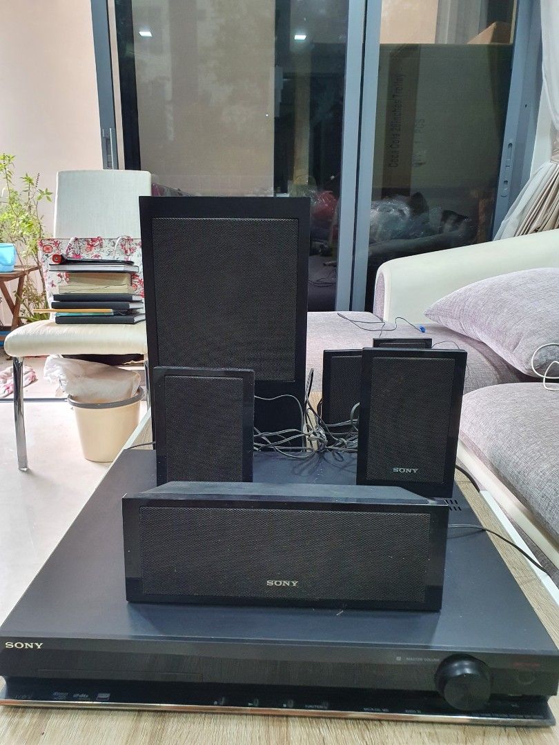 Sony Music System with surround sound speakers, Audio, Soundbars ...