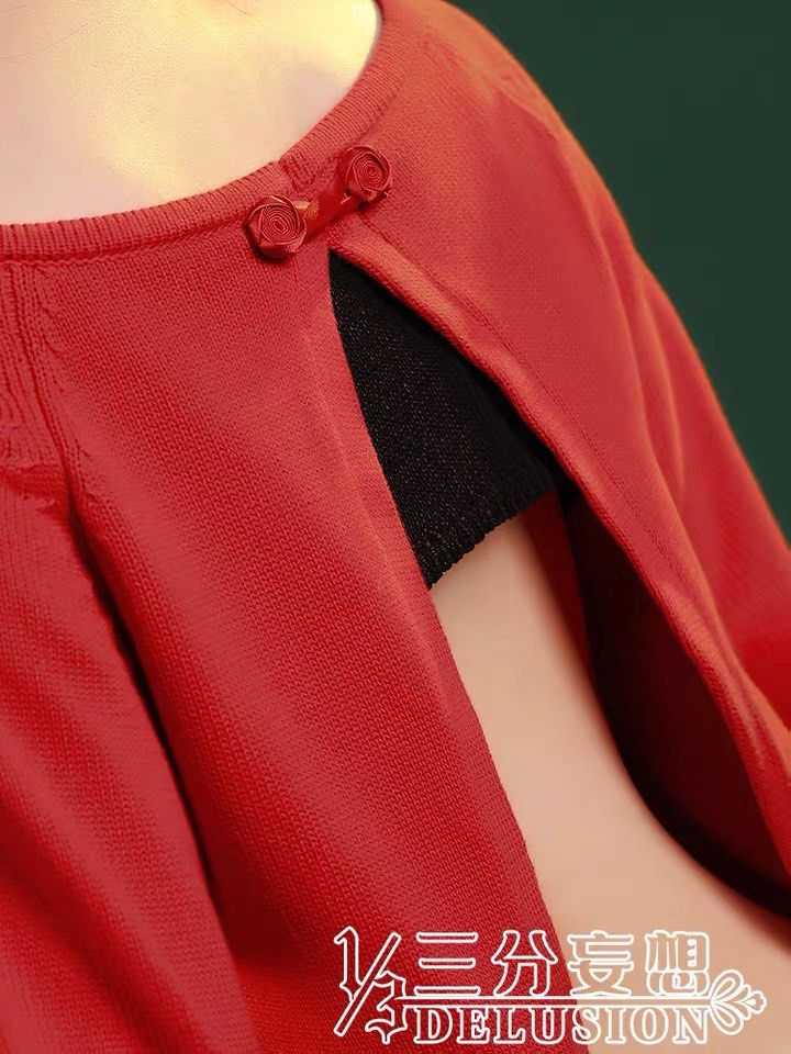 Spy x family Yor red sweater dress, Hobbies & Toys, Memorabilia ...