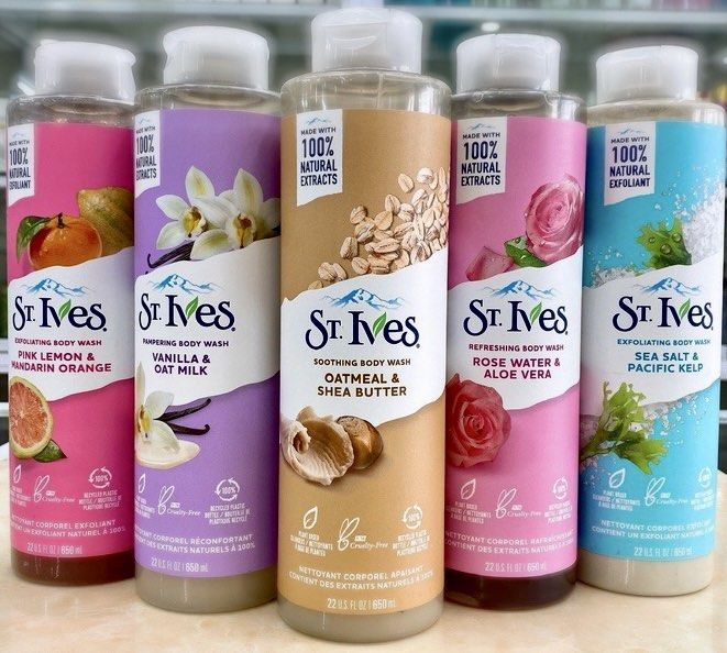 St. Ives exfoliating body Scrub, Beauty & Personal Care, Bath & Body ...