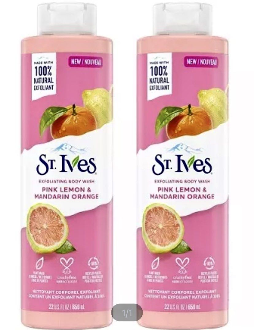 St. Ives exfoliating body Scrub, Beauty & Personal Care, Bath & Body ...