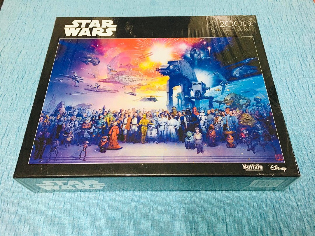 Star Wars Puzzle - 2000 pieces (Buffalo Puzzle), Hobbies & Toys, Toys ...