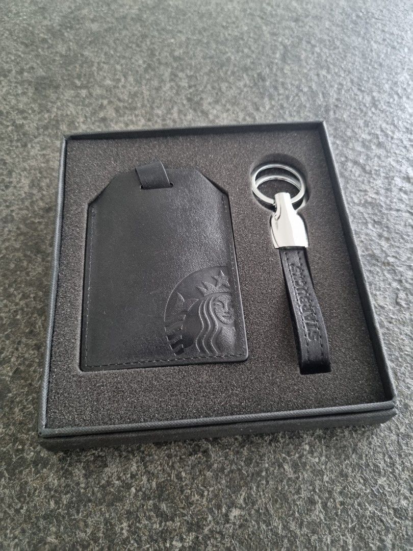 Starbucks Luggage Tag & Keychain Set, Hobbies & Toys, Travel, Luggage ...