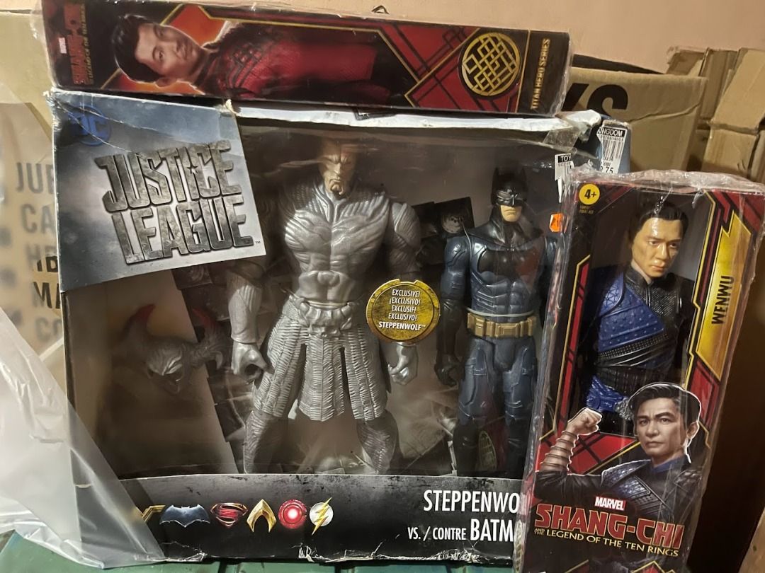 STEPPENWOLF vs. BATMAN (Justice League) 2-Pack by MATTEL, Hobbies ...