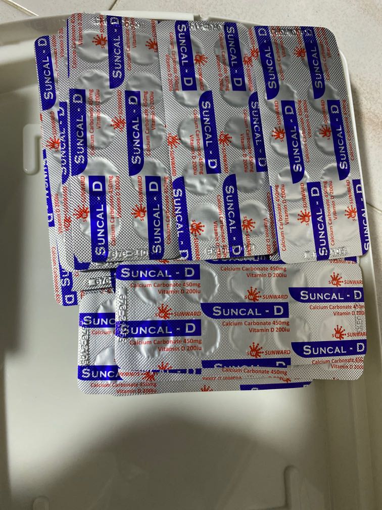 Suncal-D calcium, Health & Nutrition, Health Supplements, Vitamins ...