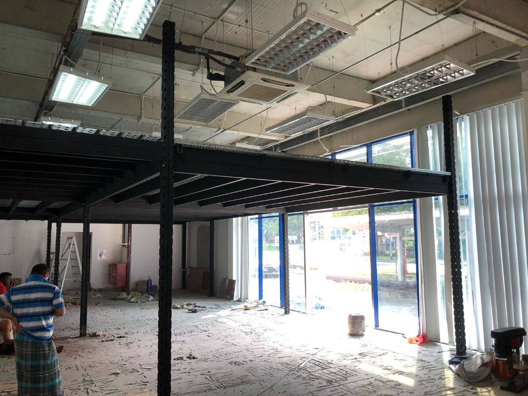 Superblock Mezzanine Rack, Racks and Shelves, Mezzanine Floor ...