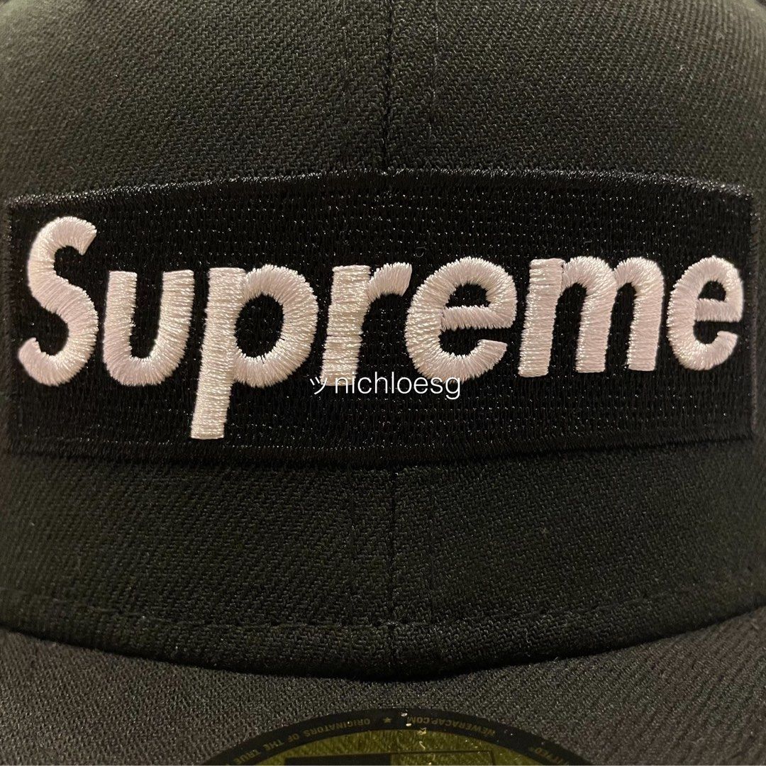 SUPREME MONEY BOX LOGO NEW ERA, Men's Fashion, Watches & Accessories ...