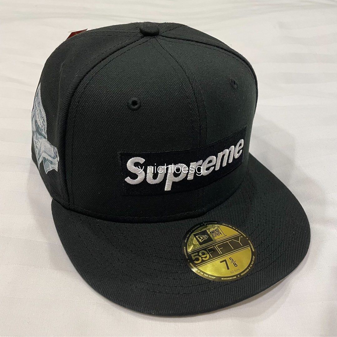 SUPREME MONEY BOX LOGO NEW ERA, Men's Fashion, Watches & Accessories ...