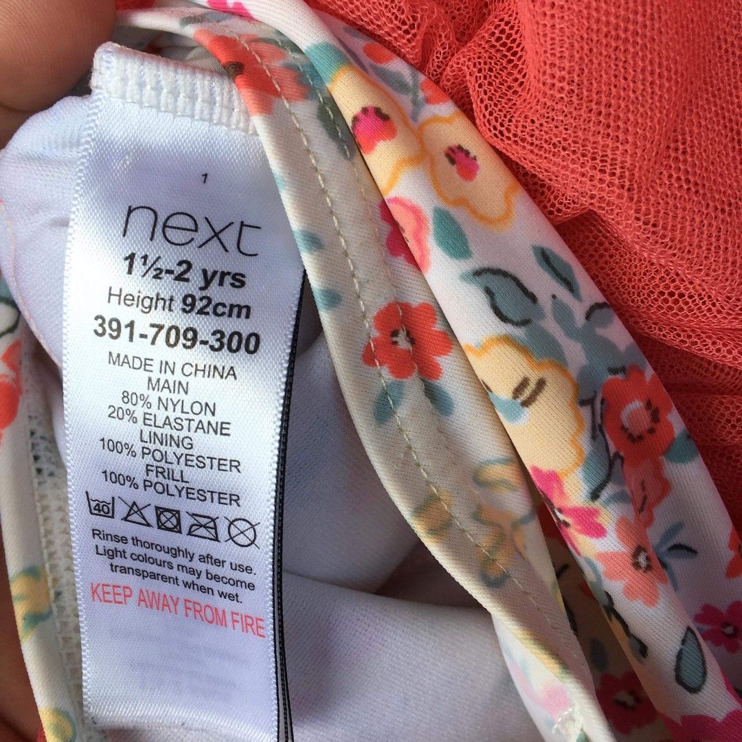 Swim suit for baby girl ( Next), Babies & Kids, Babies & Kids Fashion ...