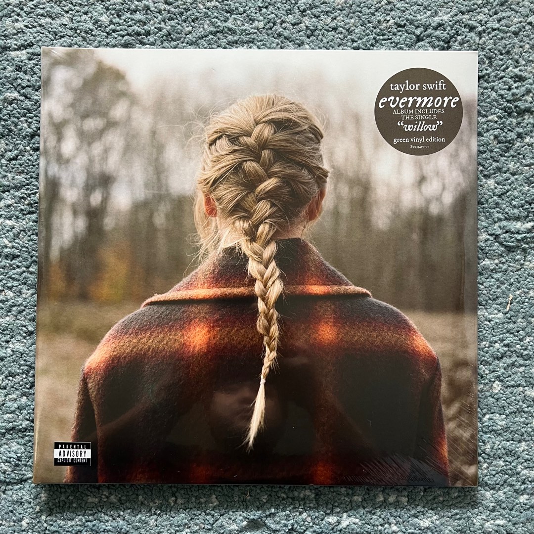 Taylor Swift Evermore coloured Vinyl, Hobbies & Toys, Music & Media ...