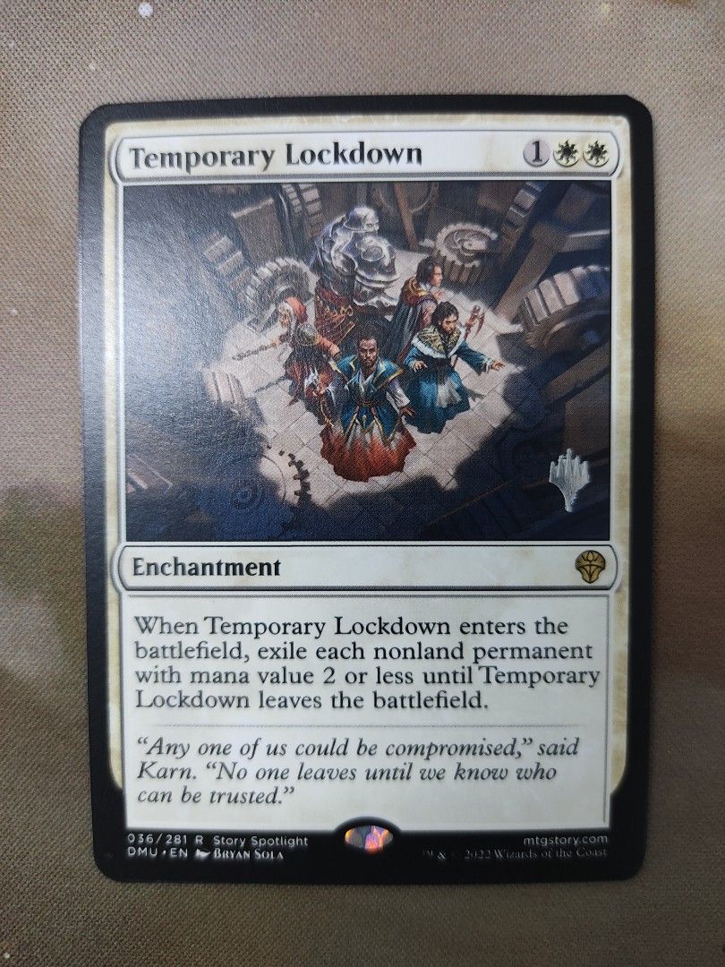 Temporary Lockdown, Hobbies & Toys, Toys & Games on Carousell