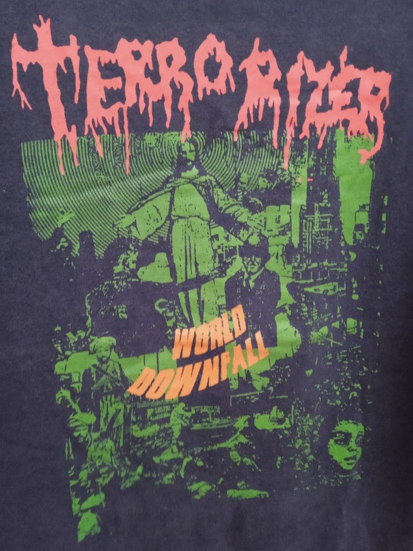 Terrorizer Death Metal Band, Men's Fashion, Activewear on Carousell