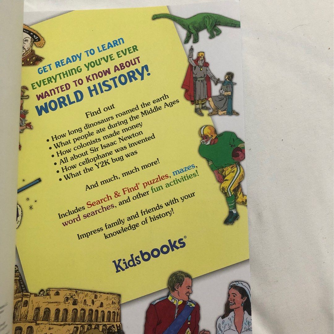 The Biggest Book of History (Kids Books) (VERY BIG BOOK!), Hobbies ...