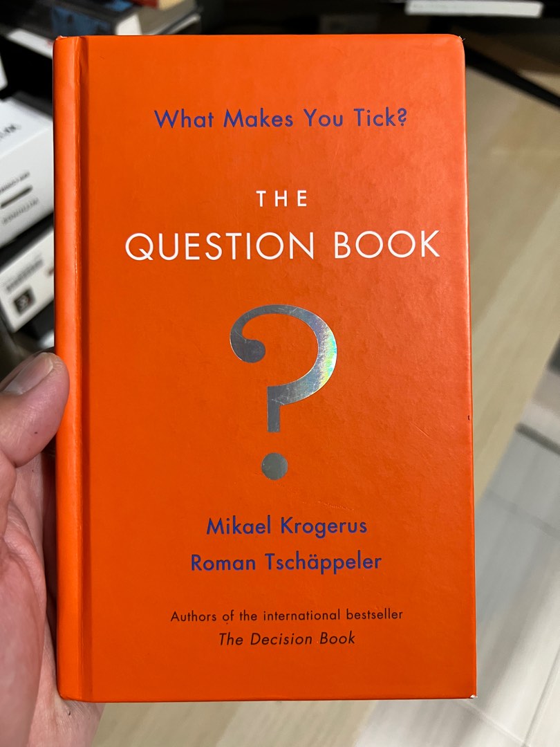 The Question Book - Michael Krogerus and Roman Tschappeler, Hobbies ...
