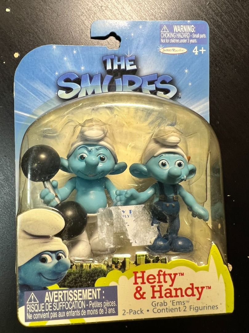The Smurfs - Hefty & Handy collectible figurine toy, Hobbies & Toys ...