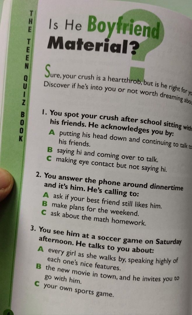 The Teen Quiz Book by Analee Levine , Jana Johnson & Arlene Hamilton ...