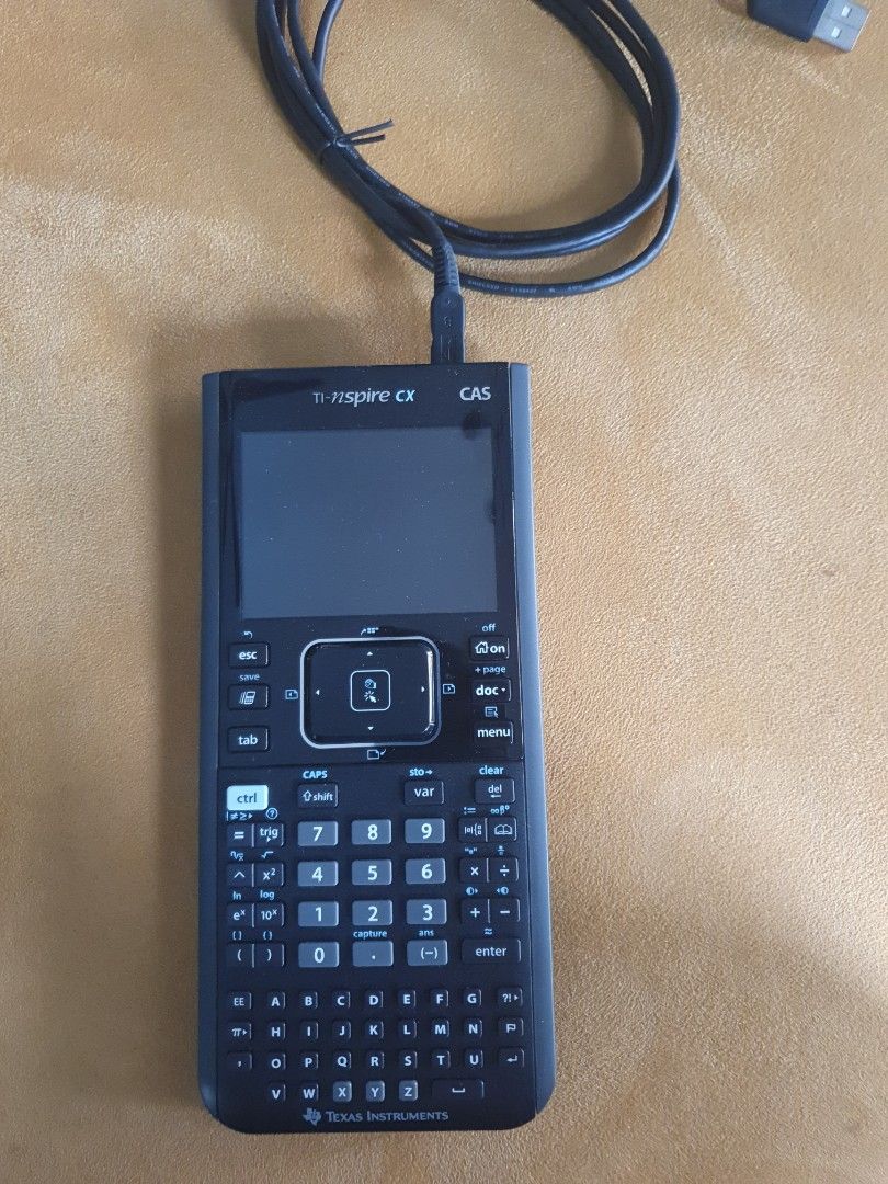 TI Nspire CX CAS Graphics Calculator, Computers & Tech, Office ...
