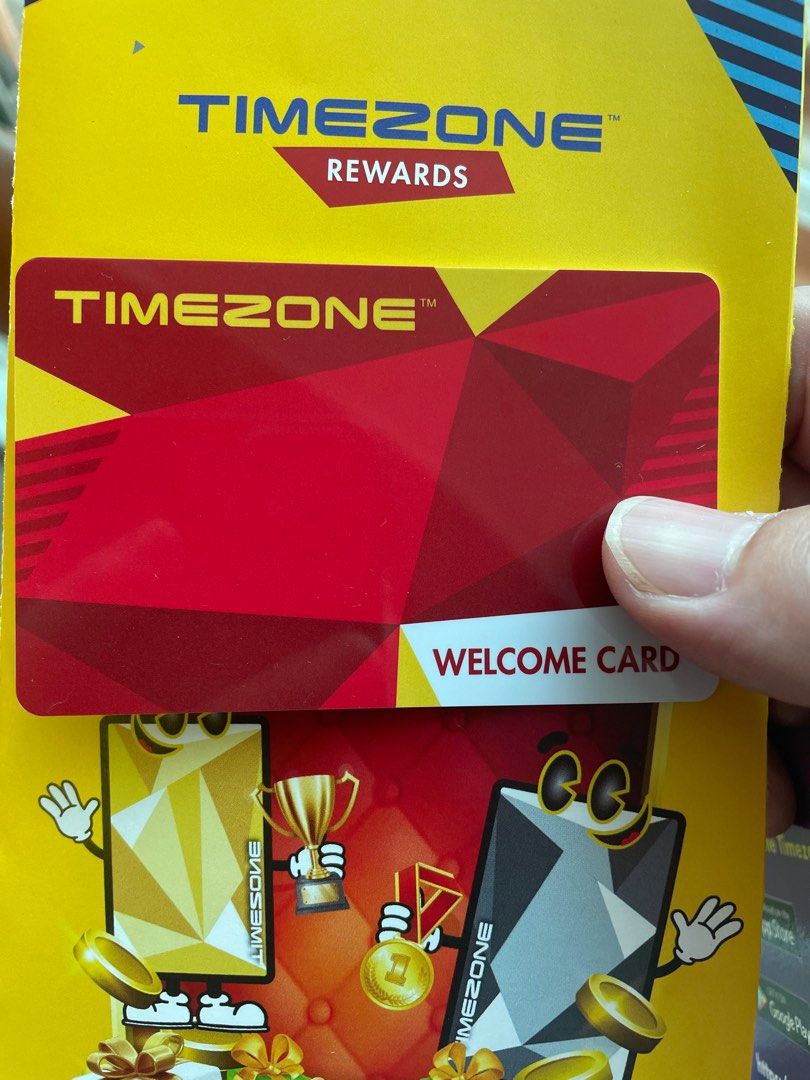 Time Zone Welcome Card, Tickets & Vouchers, Store Credits on Carousell