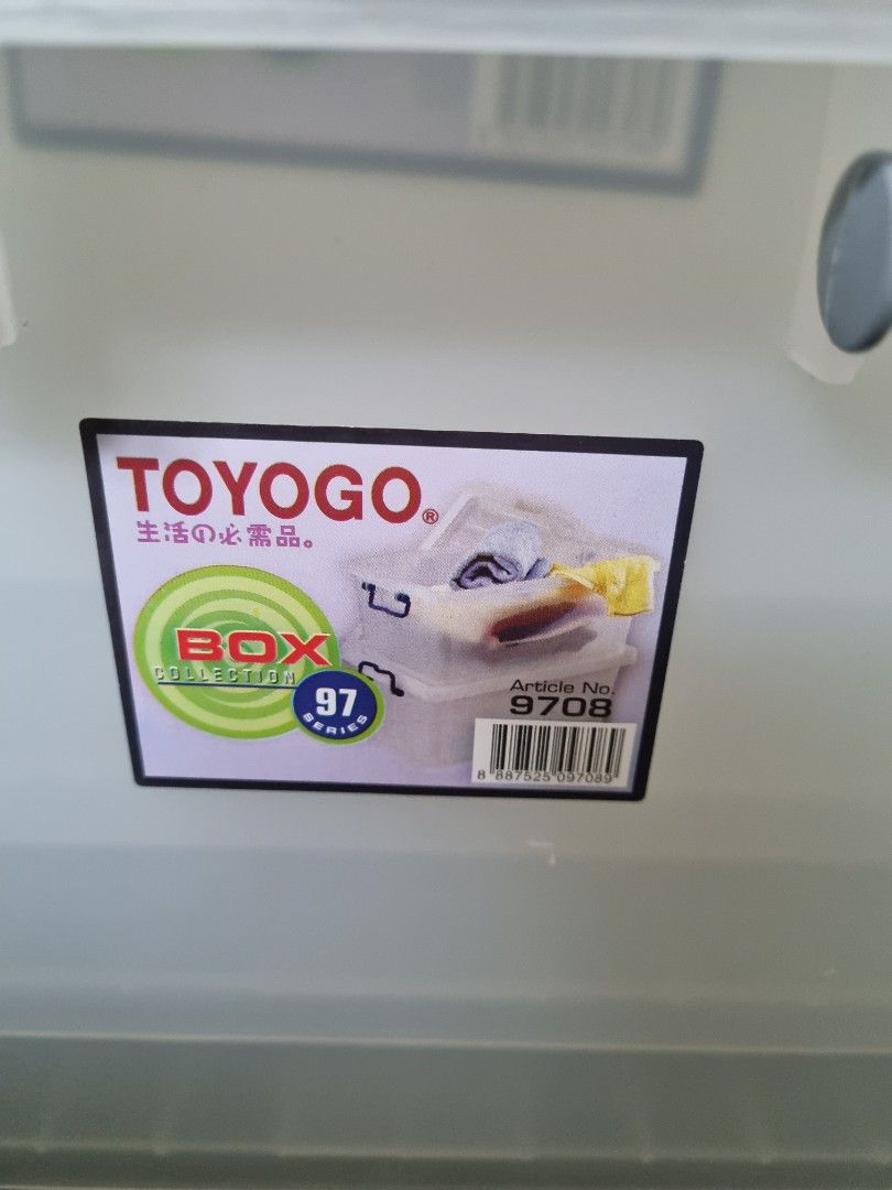 Toyogo 9708 Series Storage Box, Furniture & Home Living, Home ...