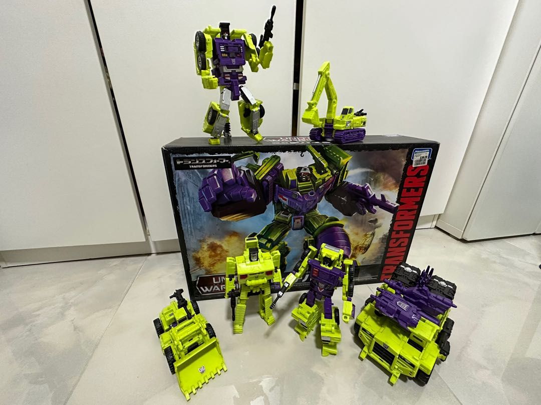 Transformers unite warriors decepticon constructicons combiner ...