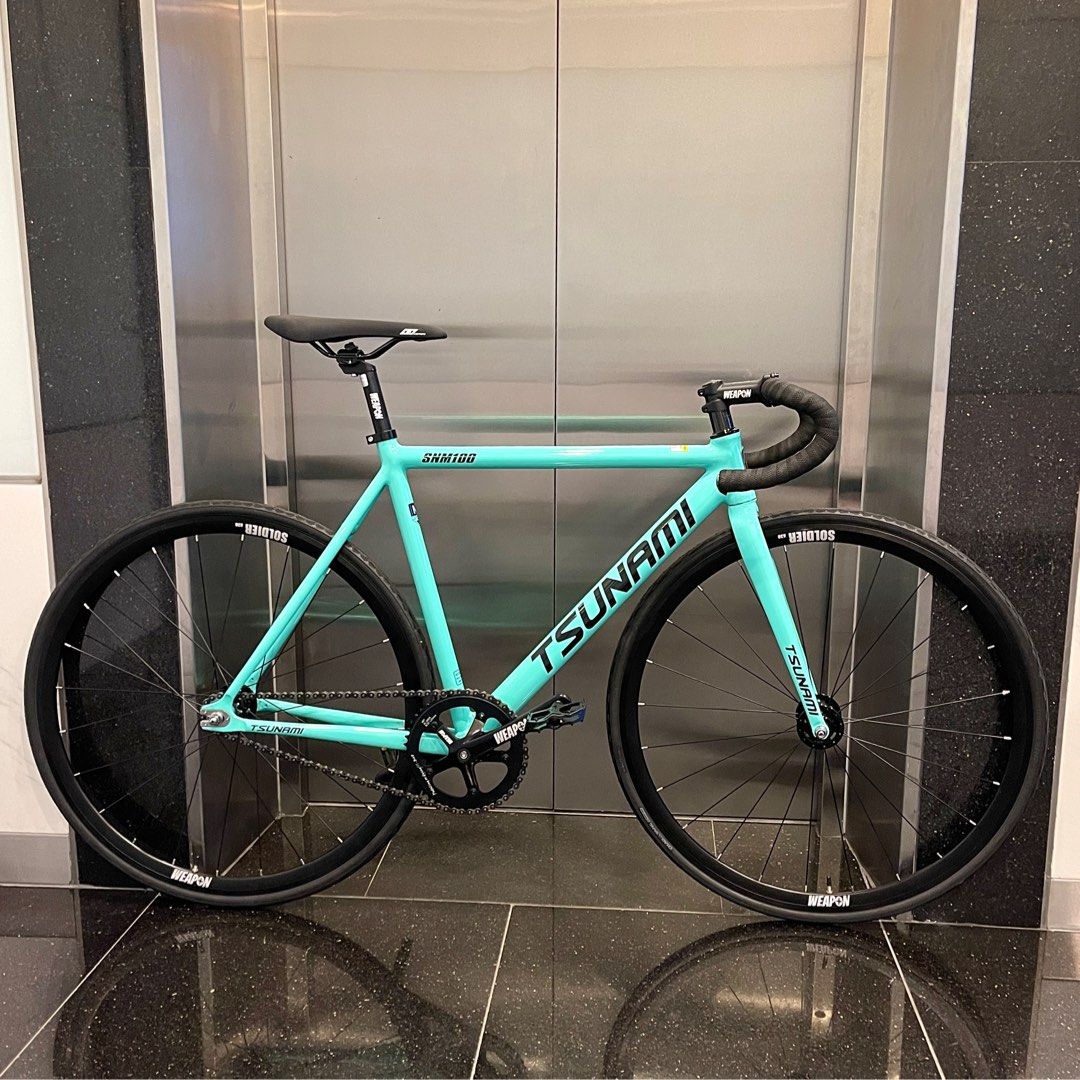 Tsunami SNM 100/ fixie gear bike /frame set( $330)/complete bike ($659)/brand new/single speed ...