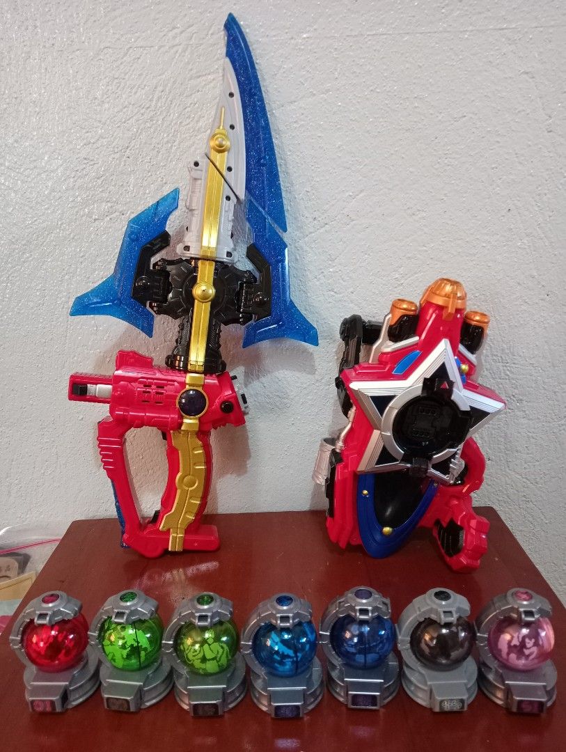 Power Ranger Galaxy Force Weapon, Hobbies & Toys, Toys & Games on Carousell