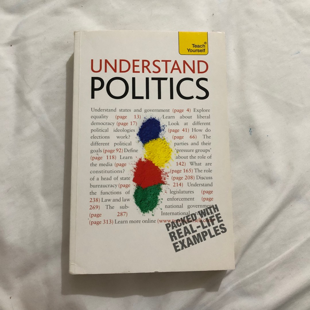 Understand Politics (Teach Yourself) (Political Science), Hobbies ...