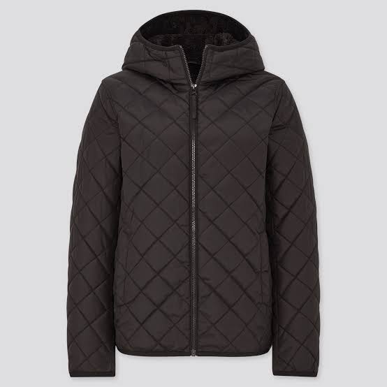 Uniqlo Fleece Lined Puff Jacket, Women's Fashion, Coats, Jackets and ...