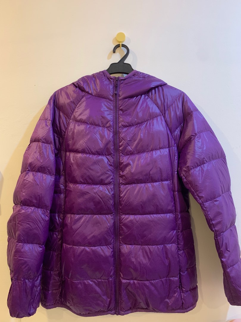 Uniqlo Violet Puffer Jacket, Women's Fashion, Coats, Jackets and ...