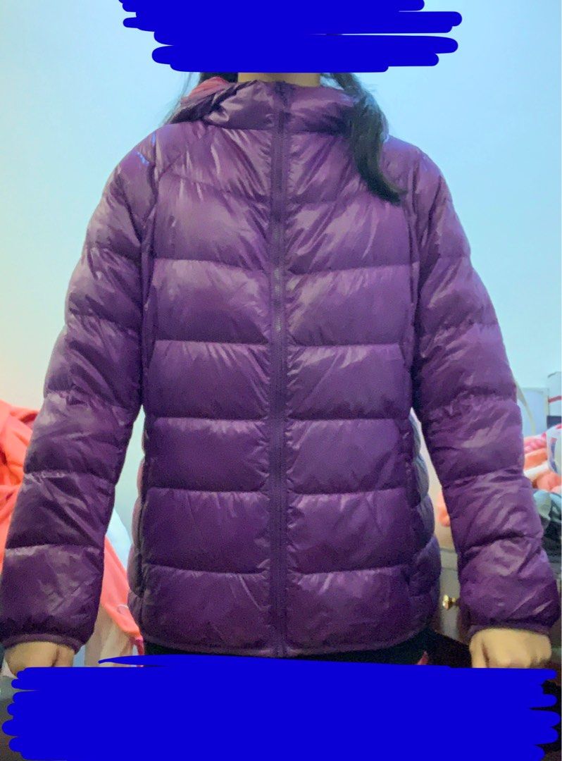 Uniqlo Violet Puffer Jacket, Women's Fashion, Coats, Jackets and ...