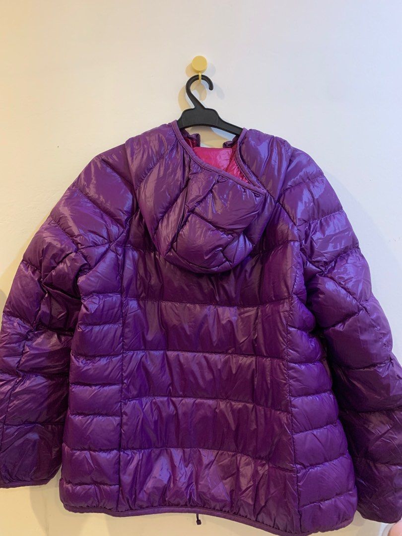 Uniqlo Violet Puffer Jacket, Women's Fashion, Coats, Jackets and ...