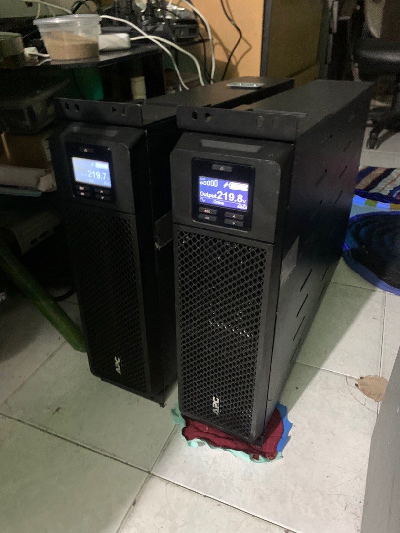 UPS APC 5KVA Model SRT5KXLI, Computers & Tech, Office & Business ...
