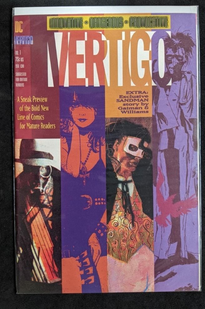 Vertigo Preview OS (1992) Death / Black Orchid / Sebastian O ...