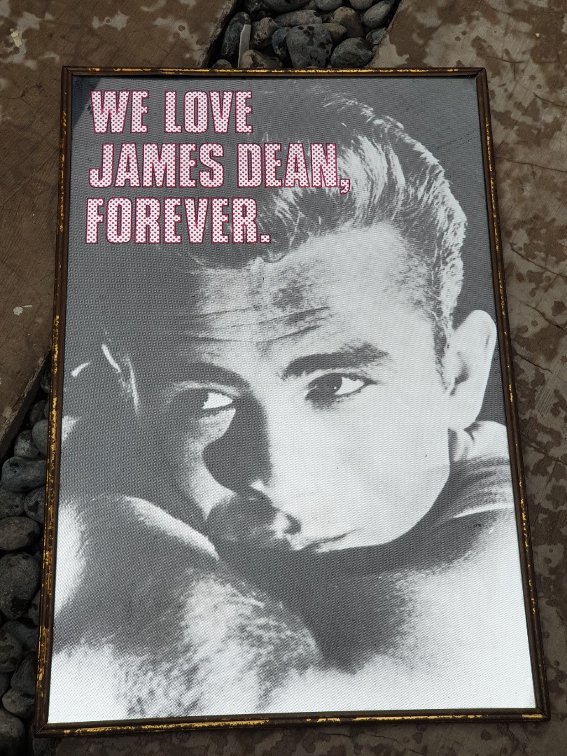 Vintage James Dean Pub Mirror, Hobbies & Toys, Memorabilia ...