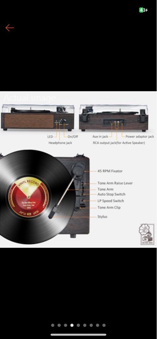 Vinyl Record Player, Hobbies & Toys, Music & Media, Vinyls on Carousell
