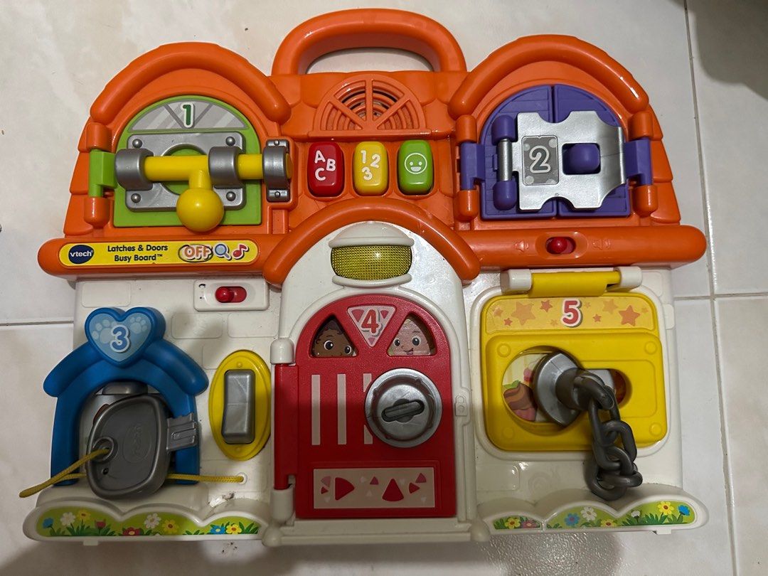 Vtech busy board, Babies & Kids, Infant Playtime on Carousell