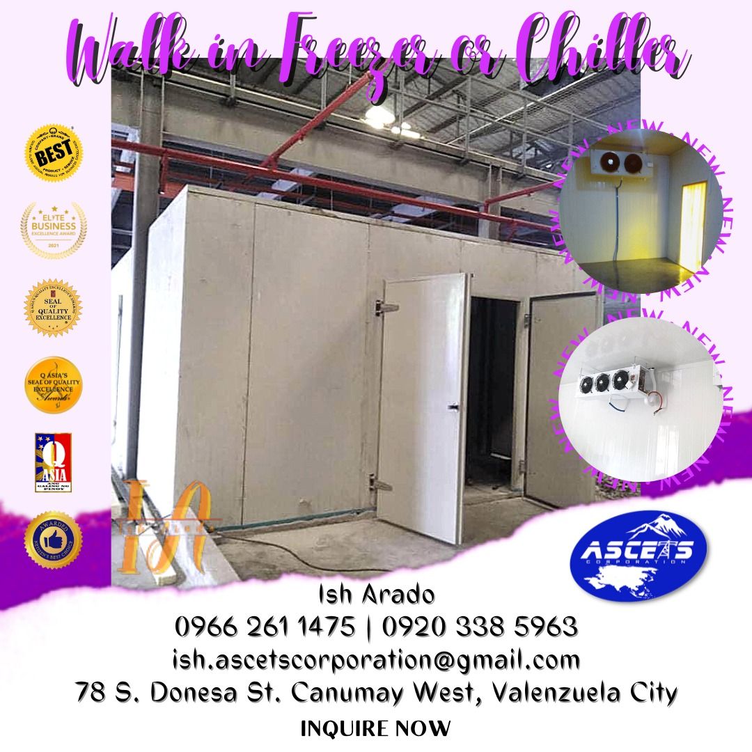 walk in freezer/chiller, Commercial & Industrial, Construction ...