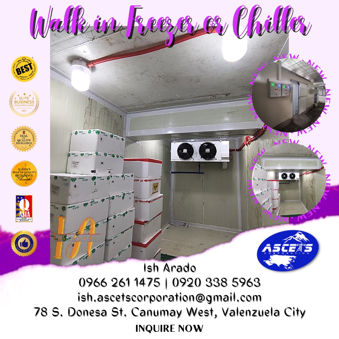 walk in freezer/chiller, Commercial & Industrial, Construction ...