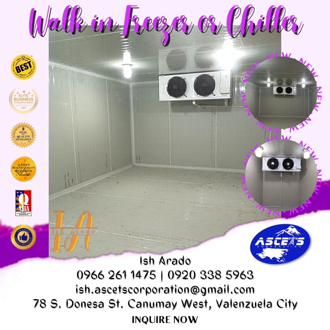 walk in freezer/chiller, Commercial & Industrial, Construction ...