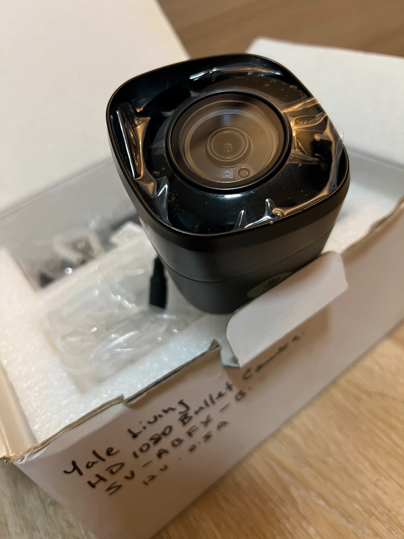 YALE Smart Home Wired Outdoor Bullet Camera, 20m Nightvision, Full ...