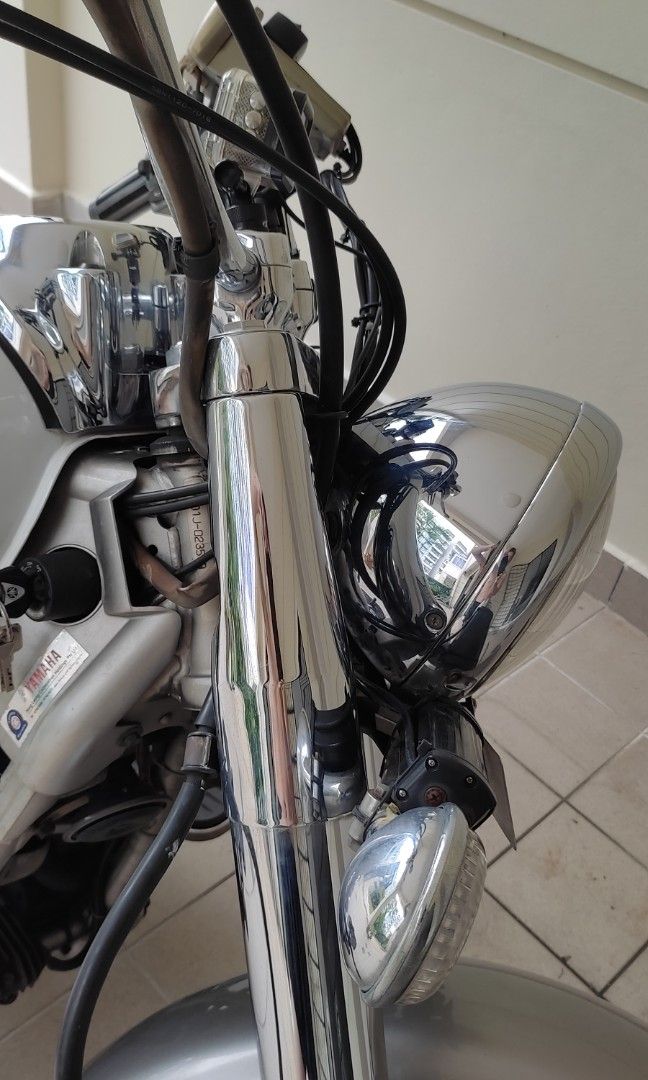 Yamaha Dragstar Classic 400 cc Titanium, Motorcycles, Motorcycles for ...