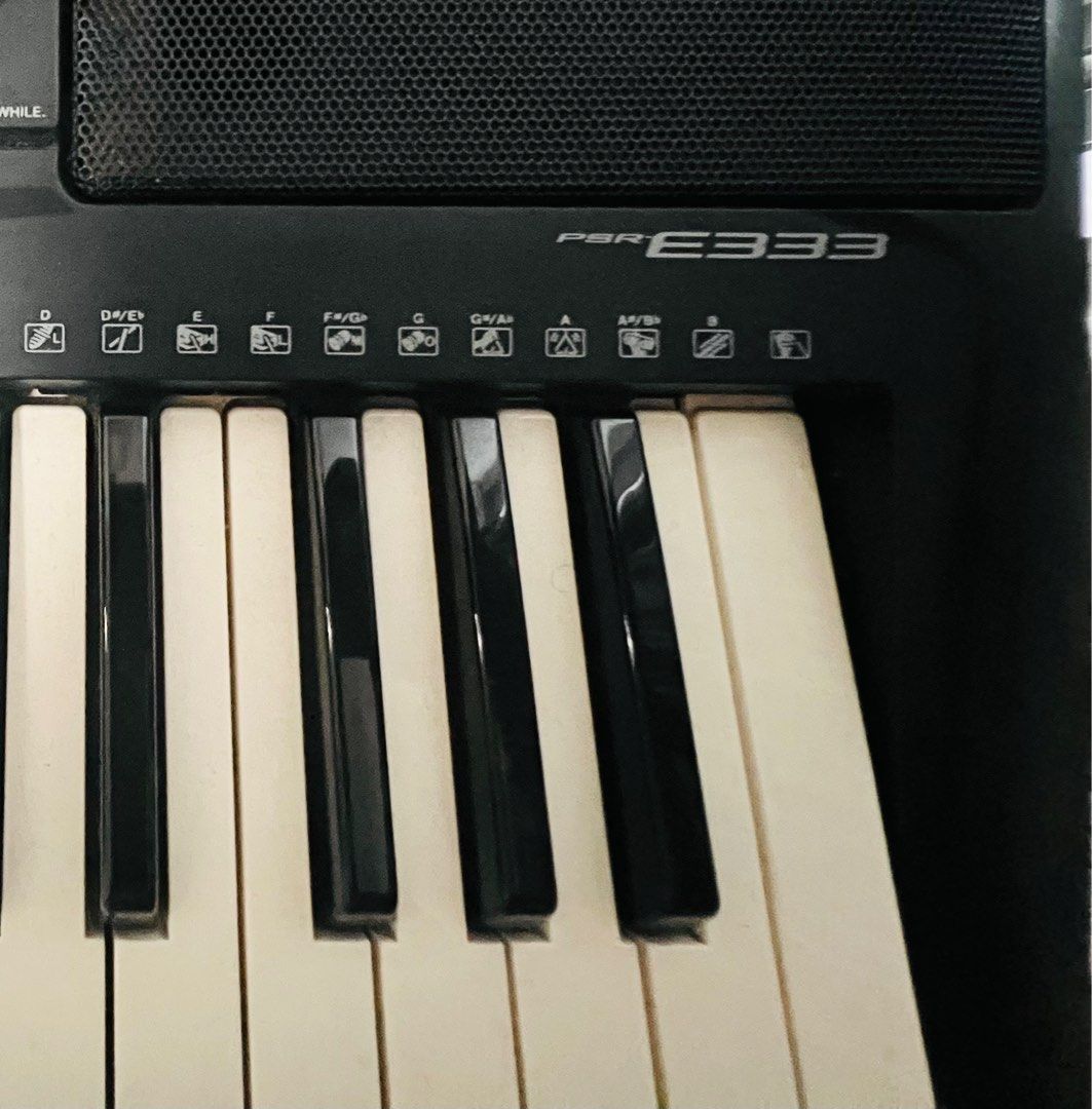 Yamaha PSR E333 Keyboard, Hobbies & Toys, Music & Media, Musical ...