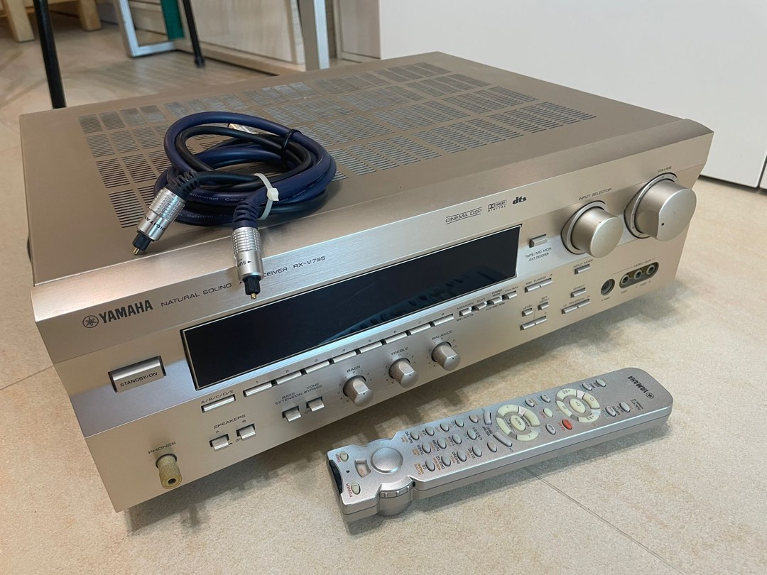 Yamaha RX-V795 5.1 dbs 擴音機, 音響器材, Soundbar、揚聲器、藍牙喇叭、耳擴 - Carousell