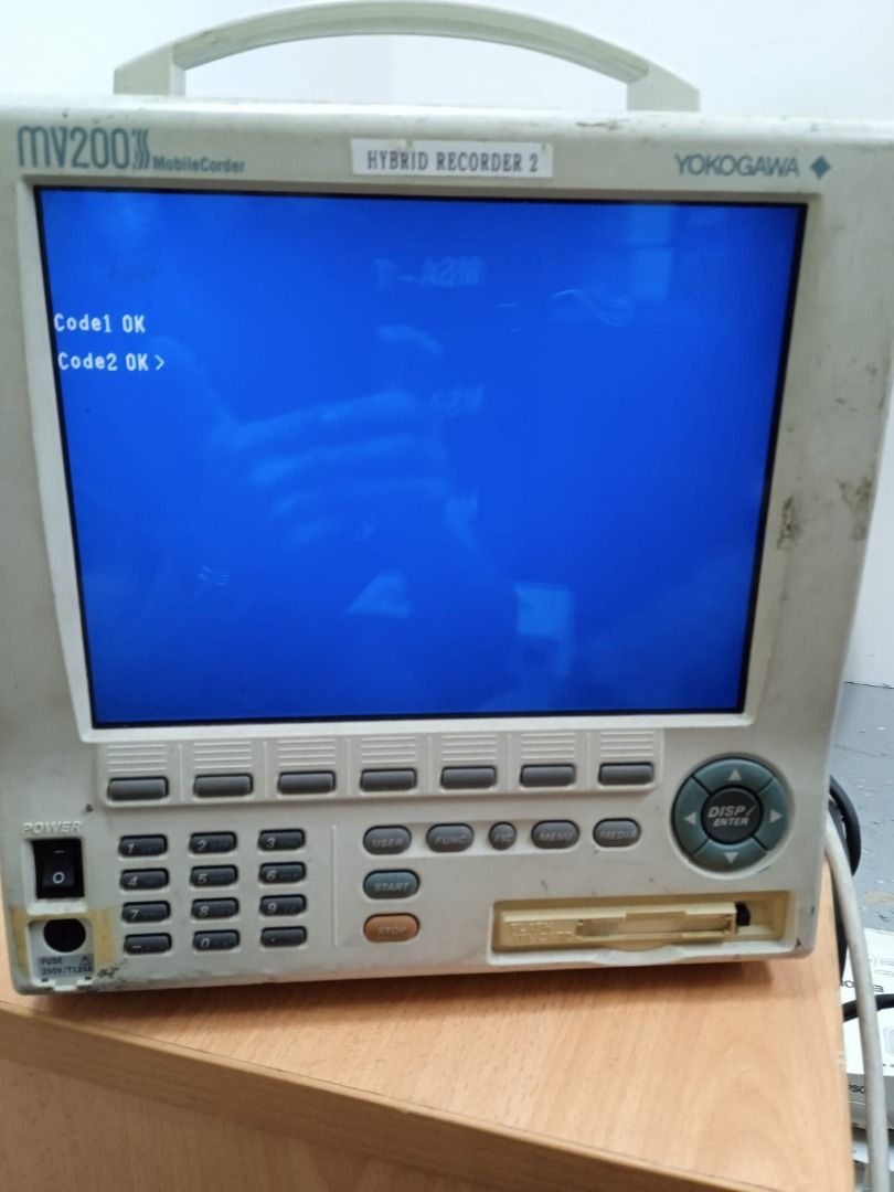 Yokogawa MV200 Mobile Corder & Web Monitoring Functions, Health ...