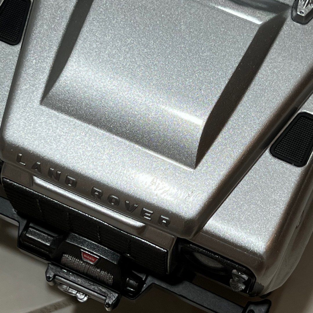 1:18 Kyosho Land Rover Defender 90 (Indus Silver), Hobbies & Toys, Toys ...