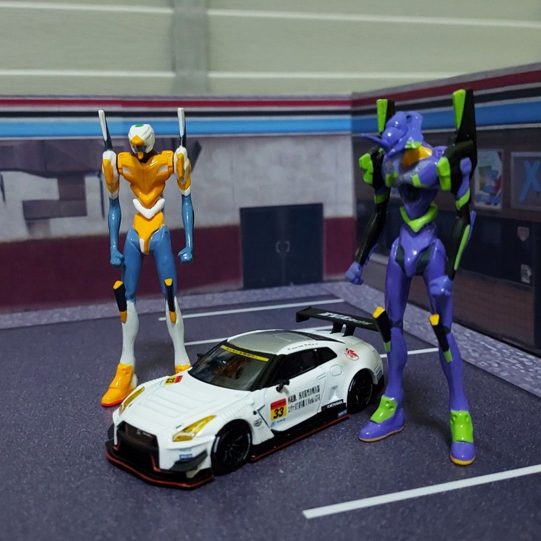 1/64 EVA Type-01 Nissan GT-R (R35) Okayama Test Super GT 2019, Hobbies ...