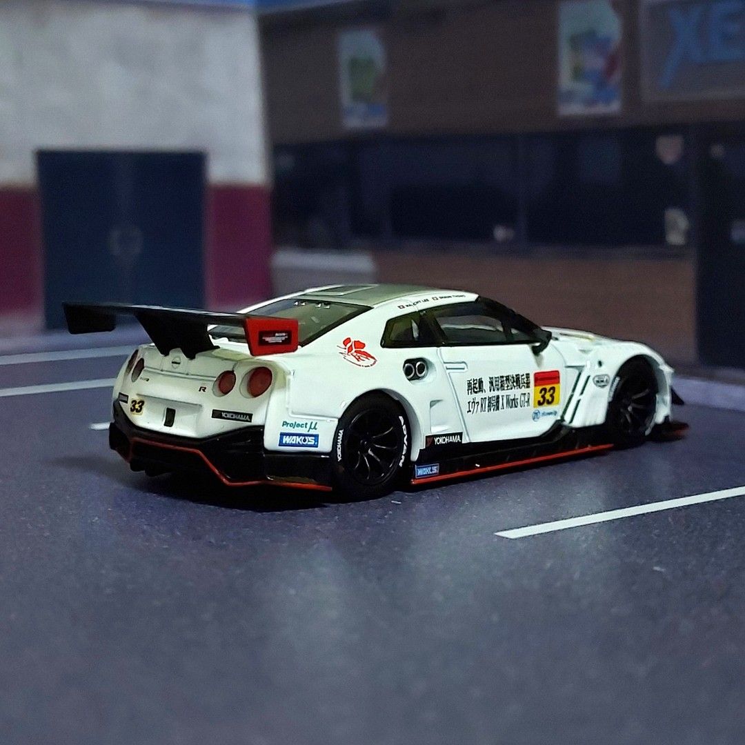 1/64 EVA Type-01 Nissan GT-R (R35) Okayama Test Super GT 2019, Hobbies ...