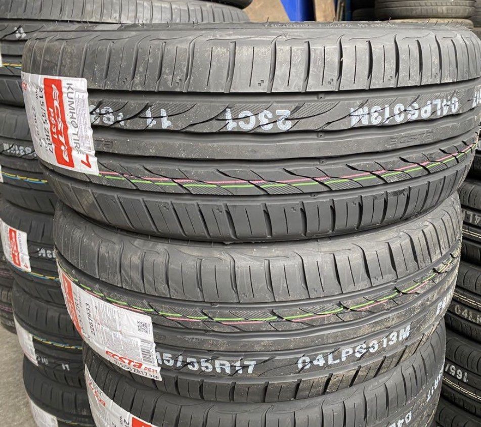 235-55-r17 Kumho PS31 Brandnew tire, Car Parts & Accessories, Mags and Tires on Carousell